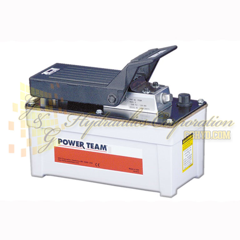 PA50M SPX Power Team Single Speed Air Driven Pump UPC #662536226585